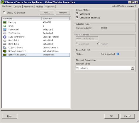 Musings On Information Technology A View From The Trenches Setting Up Vcenter Server