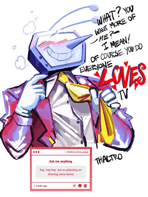 Tenna Deltarune Thaltro On Tumblr
