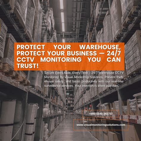 Trusted Professional Monitoring By Visual Monitoring Solutions With Warehouse Visual