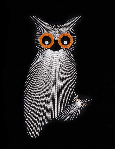 String Art Owl And Owlet Worksheets Library