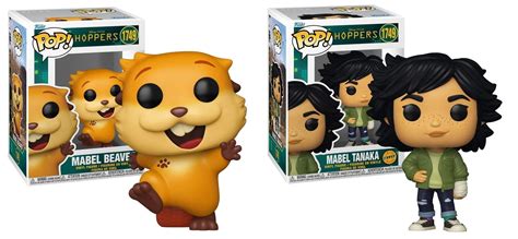 Figures Funko Pop Bundle Of 2 Disney Hoppers Mabel Beaver And Mabel
