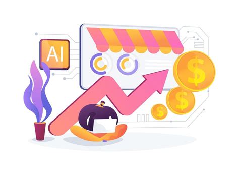 Ai Improved Sales Forecasting Abstract Concept Illustration 45839457 Vector Art At Vecteezy