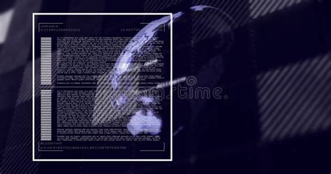 Digital Data And Algorithm Text Over World Map Animation Stock Footage Video Of Technology