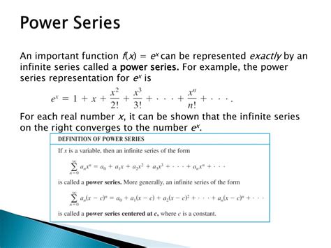 Ppt Power Series Powerpoint Presentation Free Download Id4025099