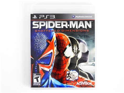 Spiderman Shattered Dimensions Playstation 3 Ps3 Retro Mtl