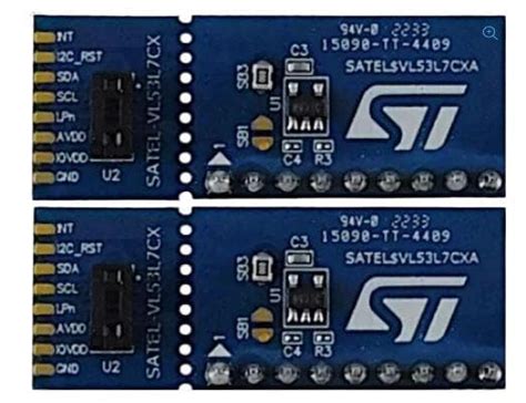 Breakout Board Vl53l7cx Time Of Flight Tof 8x8 Multizone Sensor 90 Fov Satel Vl53l7cx