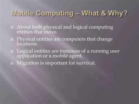 Introduction To Mobile Application Development Pptx