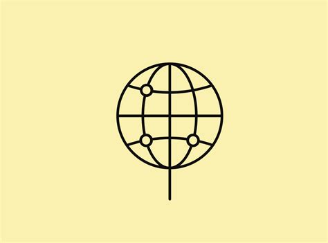 Internet Globe Line By Sahil Thakkar On Dribbble