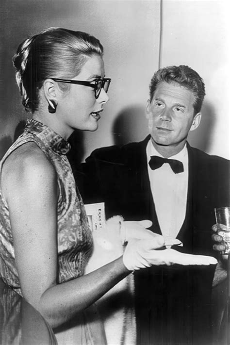 Grace Kelly With Jean Pierre Aumont 1950s Grace Kelly Glasses Grace Kelly 1950s Grace