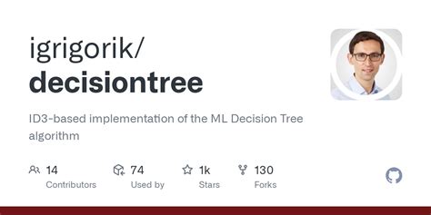 github igrigorik decisiontree id3 based implementation of the ml