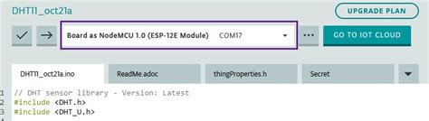 Beginner Guide To Arduino IoT Cloud Platform Ee Diary
