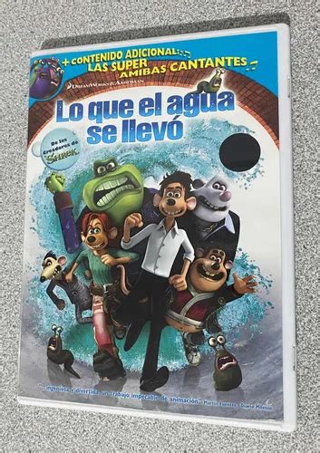 Lo Que El Agua Se Llevo Dvd Original Latino Dreamworks Envío Gratis