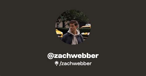 Zach Webbers Links Instagram Tiktok Linktree