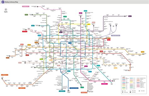 Metro Map Of China Metro Map Of Beijing