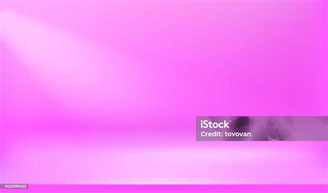 창문에서 밝은 빛이있는 분홍색 방 벡터 3d 일러스트 레이 션 0명에 대한 스톡 벡터 아트 및 기타 이미지 0명 3차원 형태 공란 Istock