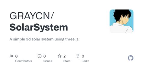 GitHub GRAYCN SolarSystem A Simple D Solar System Using Three Js