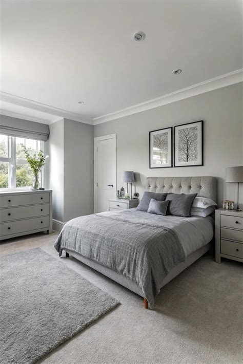 18 Inspiring Grey Master Bedroom Ideas
