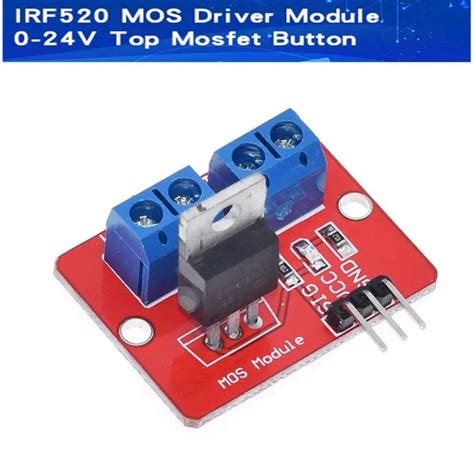 Irf Drive Module V Top Mosfet Button Irf Mos Driver Module For Arduino Mcu Arm
