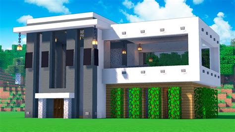 Дом Хай Тек в Minecraft Youtube