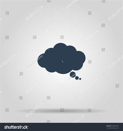 Speech Bubble Modern Design Flat Style Stock Vector Royalty Free 404053405 Shutterstock