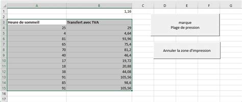 Macro Pour Selectionner Une Plage De Cellules à Limpression Excel Vba
