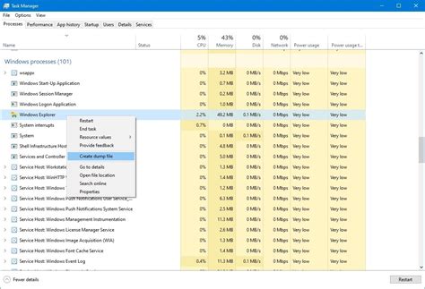 how to create a crash dump file manually on windows 10 windows central
