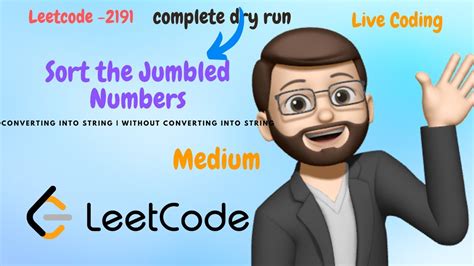 2191 Sort The Jumbled Numbers 2 Approaches Editorial Detailed