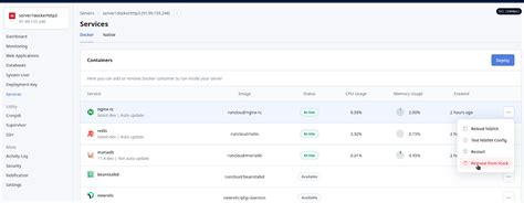 How To Enable On Existing Containerized Servers RunCloud Docs
