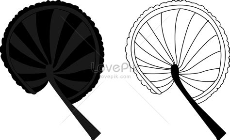 Hand Fan Illustration Graphics Imagepicture Free Download 450109843