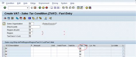 Solved Tax Code Mandatory In Vk11 Sap Community