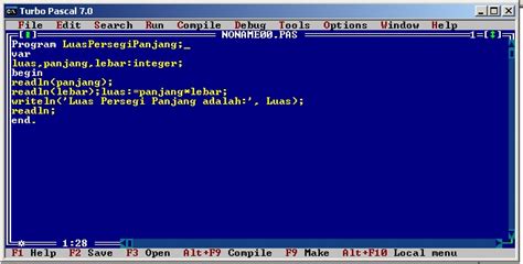 CONTOH ALGORITMA DALAM PROGRAM PASCAL N O V A N I N F O