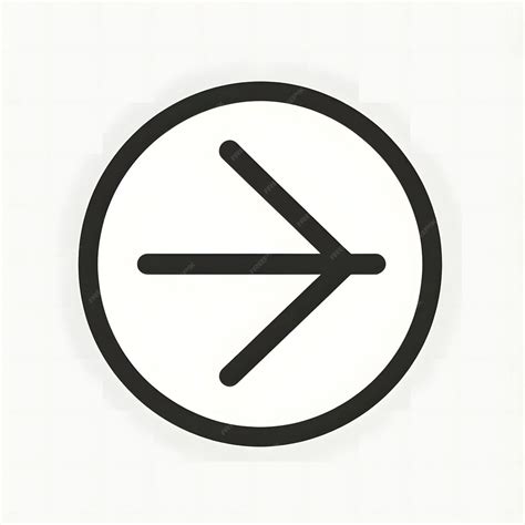 Right Arrow Icon Navigation Symbol Directional Element For Uiux Design Arrows And Navigation