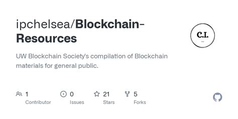 GitHub Ipchelsea Blockchain Resources UW Blockchain Society S Compilation Of Blockchain