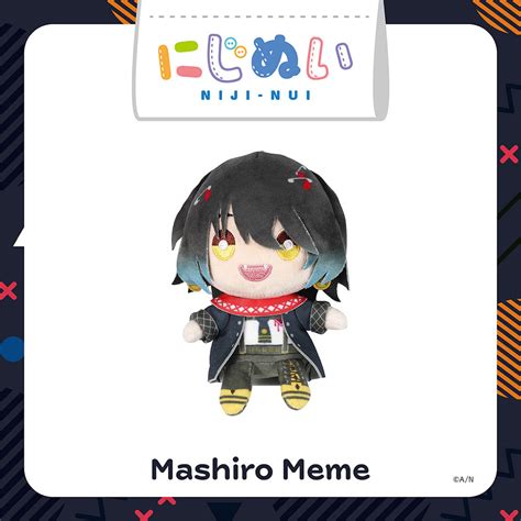 Nijisanji 5th Anniversary Goods Niji Nui Mashiro Meme Nijisanji En
