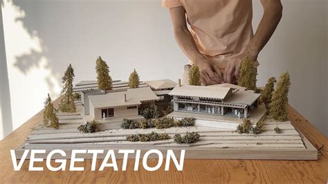 Vegetation For Architectural Model Youtube