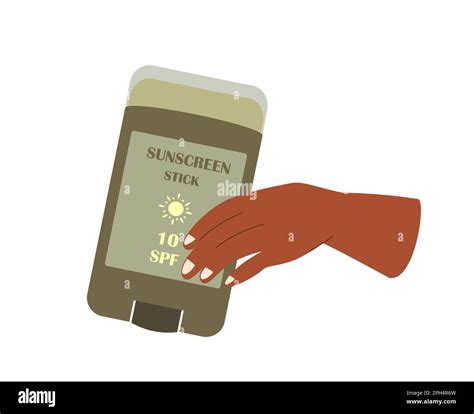 Green Package Of Sun Care Stick Calming Moisturizing Sunscreen Product