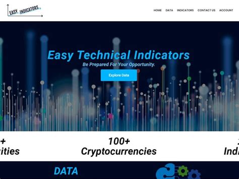 Trading Data With Technical Indicators Upwork