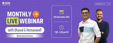Da Bootcamp Monthly Webinar October 2024 Codebasics