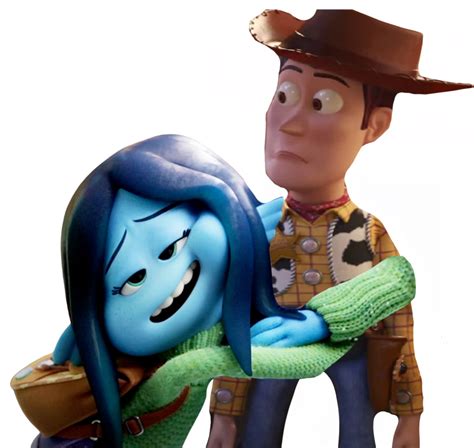 Ruby Gillman Hugging Sheriff Woody Pride By Benny49 On Deviantart
