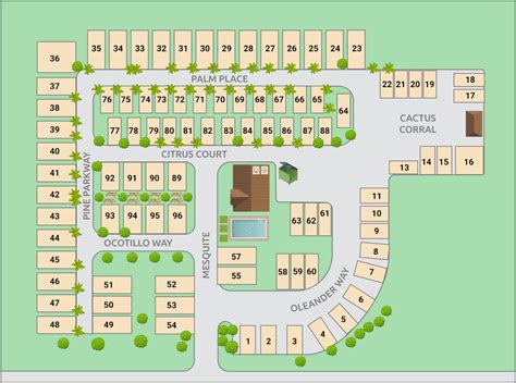 Rv Park Maps Rv Park Signs Map09a Rv Park Map