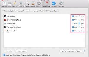 How To Turn Off Website Notifications In Safari Laptop Mag