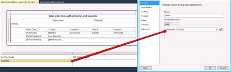 Adventures In Axapta World How To Create SSRS Report With Multiple Independent Groupings