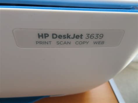 Units - Skrivare Hp Deskjet 3639