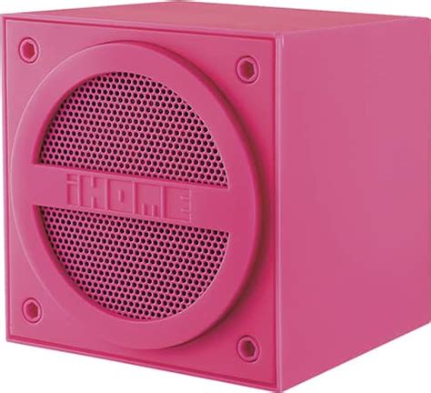 Best Buy Ihome Portable Bluetooth Speaker Pink Ibt Pc
