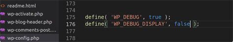 Debug WordPress PHP Errors Warnings And Show Or Hide Them WebNots