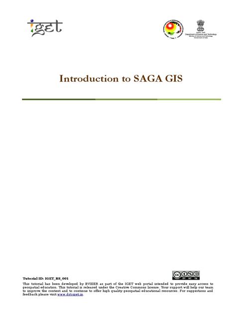 Introduction To Saga Pdf Rgb Color Model Geographic Information