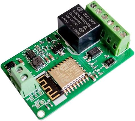 Hiletgo Esp8266 Wifi Relay Module Dc7 30v Esp 12f Network 5v Relay