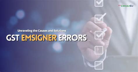 Gst Emsigner Captainbiz Blog
