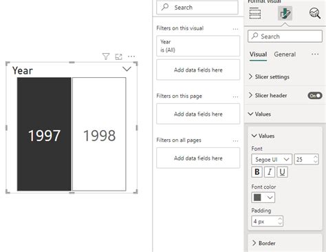 solved re increasing font size in slicer microsoft fabric community