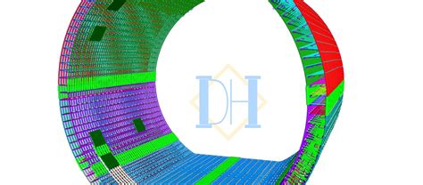 Cable Tunnel Rebar Model Ddh Architecture